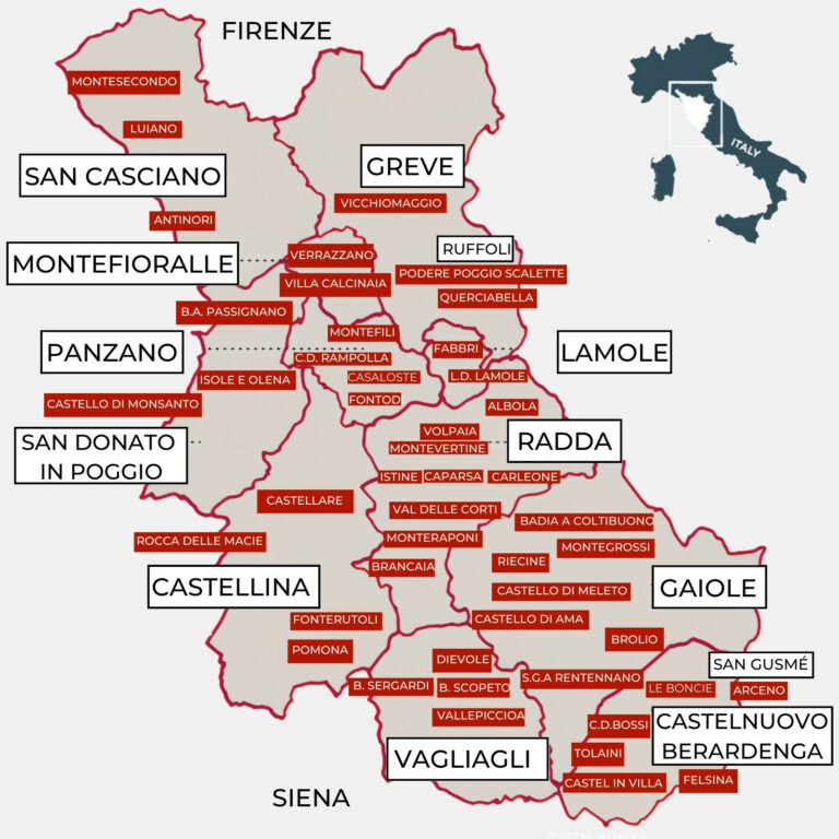 Migliori 10 Cantine da Visitare in Chianti Classico